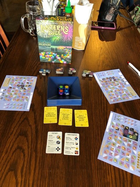 Game Spotlight – Lanterns Dice: Lights in the Sky – U-Con Gaming Convention